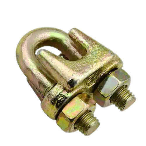 Top Rope Wire Clips Supplier, Type A Yellow Galv-Kailipu