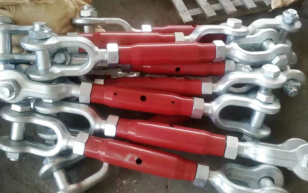 DIN 1478 Jaw and Jaw Turnbuckle Rigging Screw Closed Type Pipe Body