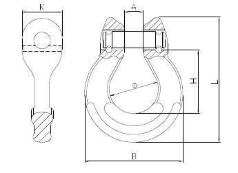 G80 Omega Link,Chain Accessories-Qingdao kailipu Rigging and Lifting