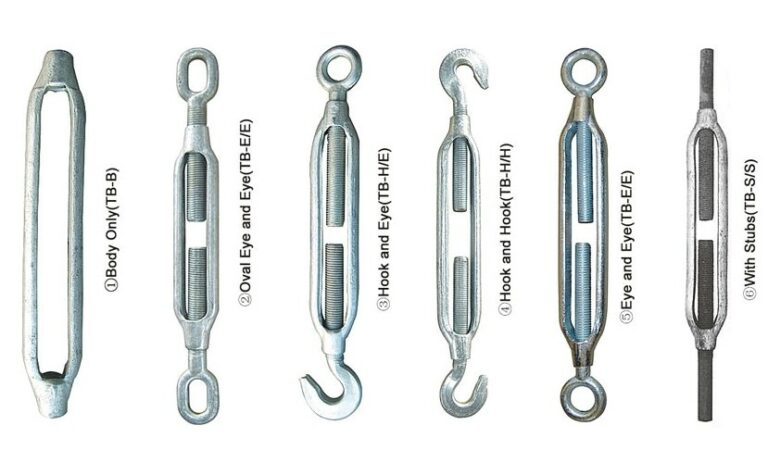 Open Body Turnbuckle JIS Frame Type Forged Steel