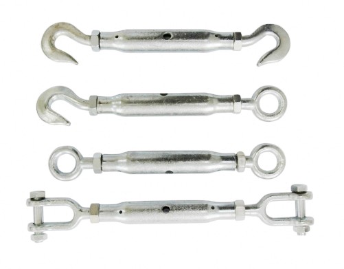 DIN 1478 Jaw and Jaw Turnbuckle Rigging Screw Closed Type Pipe Body