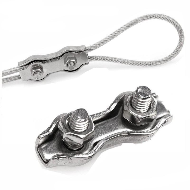 Duplex Wire Rope Clamp, Double Rope Clip-Qingdao Kailipu