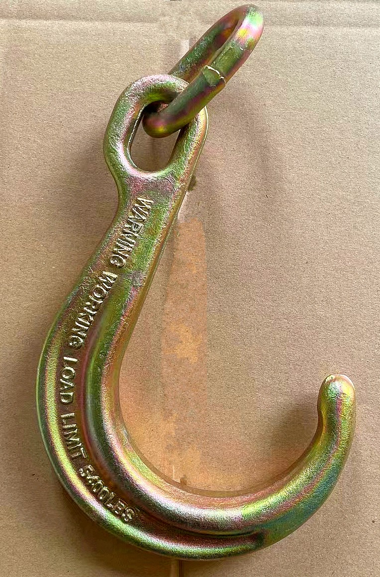 J Tow Hook 8'' Best G70 Towing Eye J Hooks, WLL 4700LBS