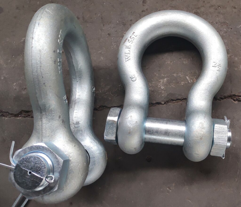 Bolt Type Anchor Shackle, Bolt Pin Lifting Bow Shackles-Qingdao Kailipu