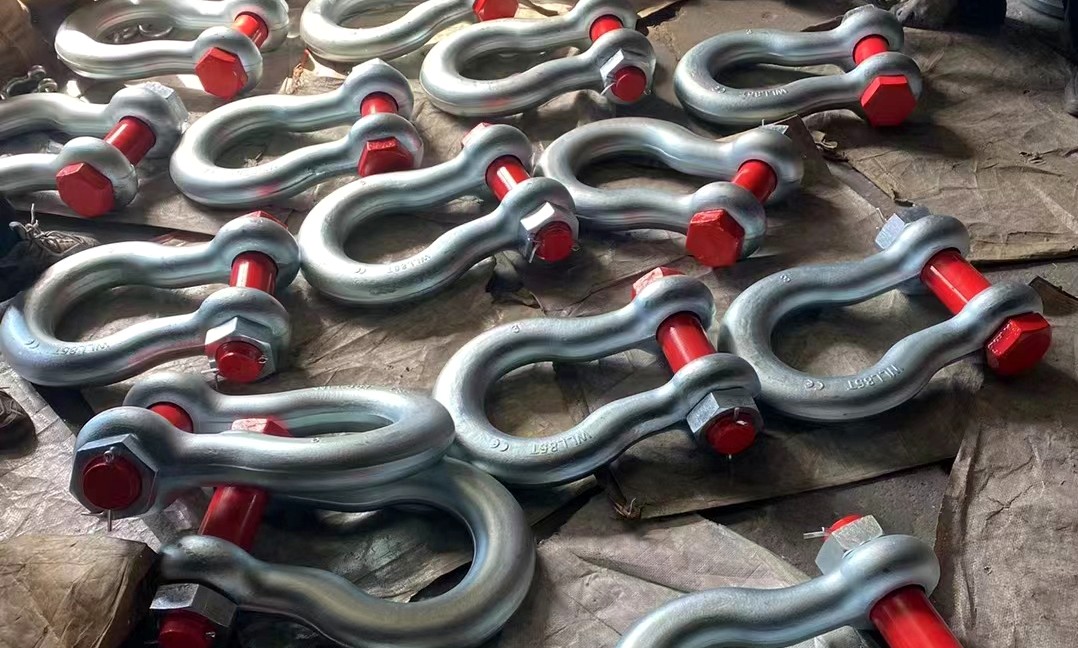 Heavy Duty Shackle Anchor Type, Bolt Pin Lifting Bow Shackles Supplier