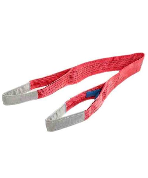 Flat Webbing Sling Eye & Eye,100% High Tenacity Polyester