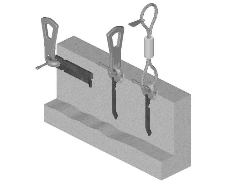 High Strength Erection Anchor 1.3T to 20T for Precast Concrete Panels ...